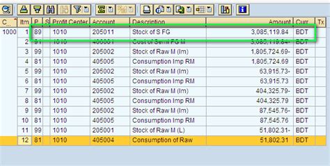 Solved Fbl3n Gl Offset Account Drcr Need To Show Sap Community