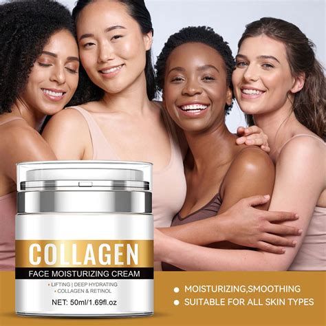Hydrating Anti Aging Face Cream With Hyaluronic Acid And Peptides