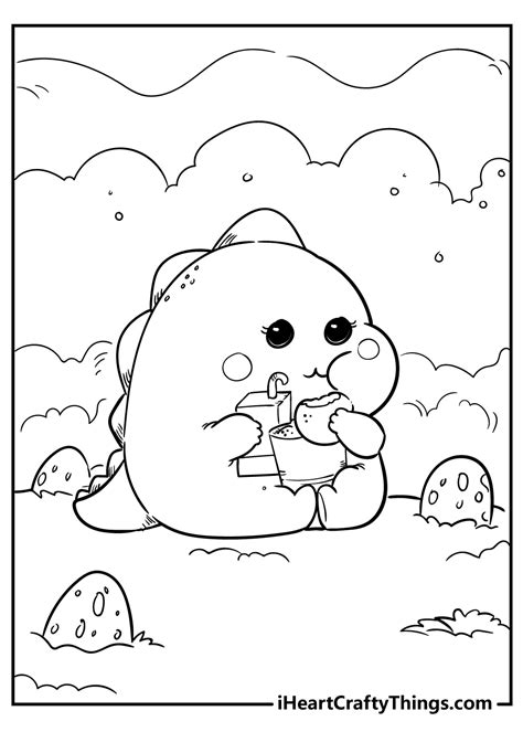 Cute Kawaii Drawings Coloring Pages