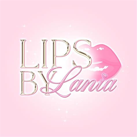 Lips By Lania Custom Logo Design Eye Catching Branding For Beauty