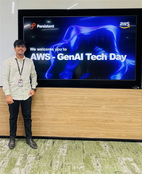 Prithvi Pawar On Linkedin Happy To Be A Part Of The Aws Tech Day Held