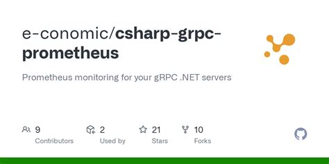 github e conomic csharp grpc prometheus prometheus monitoring for your grpc servers