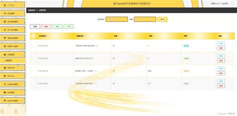 基于springbootvue学生网课学习效果评价系统的设计与实现 Csdn博客