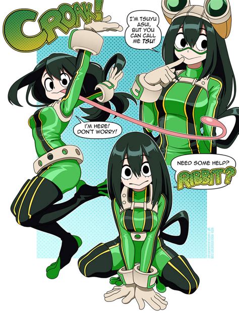 Tsuyu Asui Froppy By Nico Neko On Deviantart