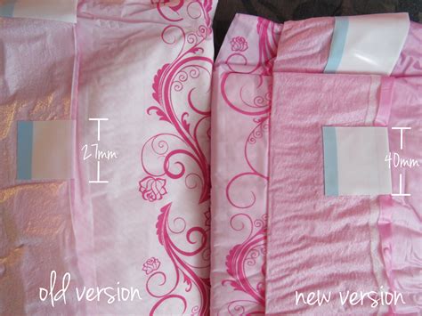 Diapers Dc Amor S M L All Pink Theme Plastic Backed Adult Baby Ebay