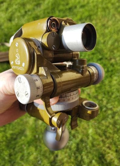 Pab 2 Periskopická Dělostřelecká Buzola S Trojnožkou Aukro