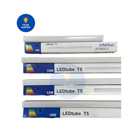 Jual LAMPU TL T5 LED LED TUBE LIGHT 5W 10W 12W 18W Shopee Indonesia