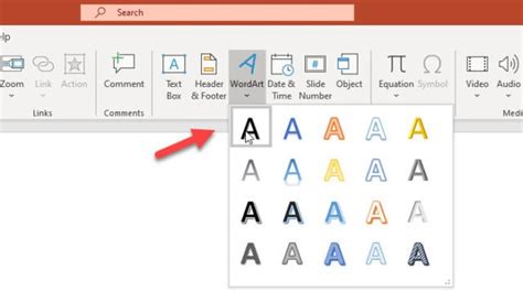 How To Curve Text In PowerPoint Using WordArt