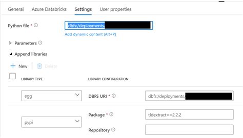 Pyspark Azure Data Factory Run Databricks Python Wheel Stack Overflow