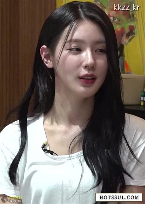 후줄근한 티를 입어도 예쁜 여자아이들 미연 움짤