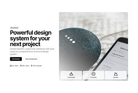 Hero Section Shadcn Blocks 40 In The Marketing Package