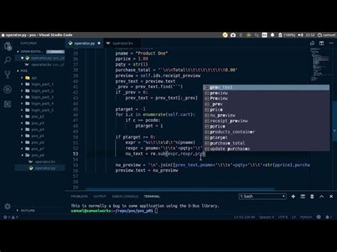 فیلم آموزشی Python Kivy POS System قسمت 3 POS Screen قسمت 8 با