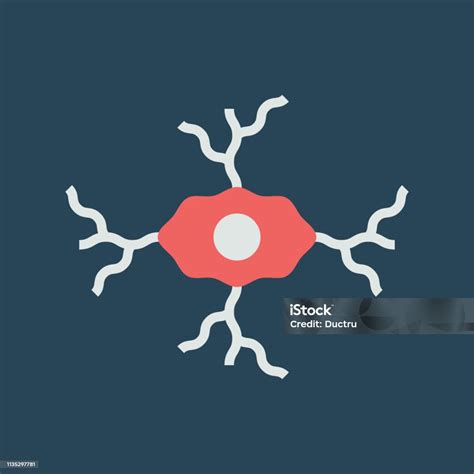 Vetores De Neurônio Do Ícone Da Silhueta E Mais Imagens De Anatomia