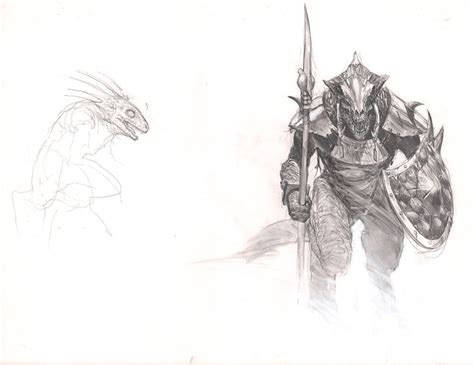 Lizardmen Warhammer Artwork