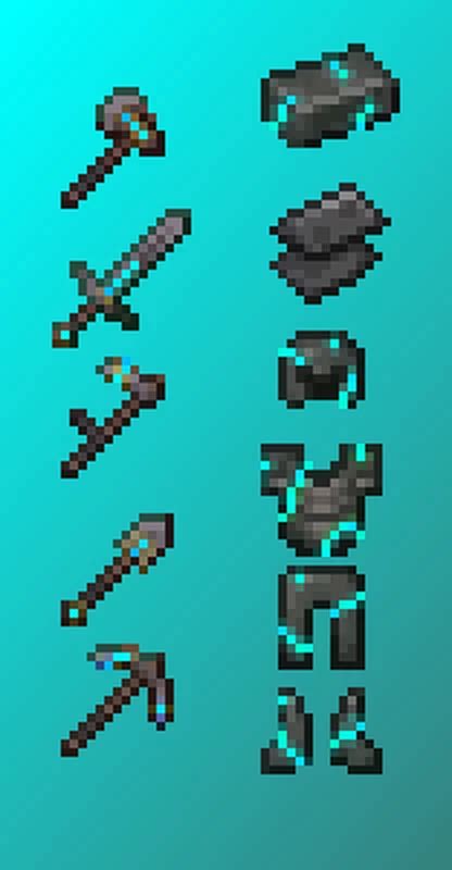 Corrupted Netherite Java Port Minecraft Texture Pack