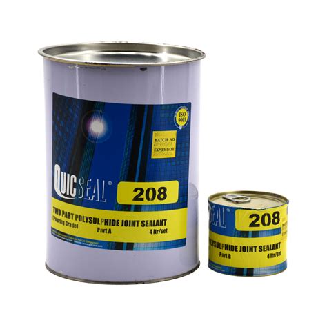 Quicseal 208 Two Part Polysulphide Joint Sealant Sh Construction And Building Materials Supplier