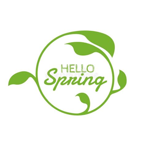 Seasonal Spring Logo Design Vector Stock Vector Illustration Of Vector Garden 273990071