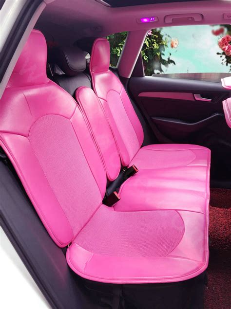Buy Wholesale Fashion Cute Pu Leather Universal Car Seat Covers Female Auto Cushion Pcs Sets