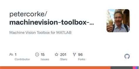 GitHub Petercorke Machinevision Toolbox Matlab Machine Vision Toolbox For MATLAB