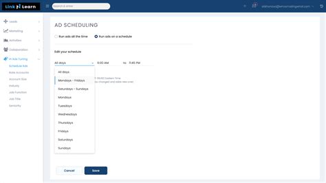 LinkedIn Ad Scheduling Whats The Best Time To Run Your Ads IMPACTABLE