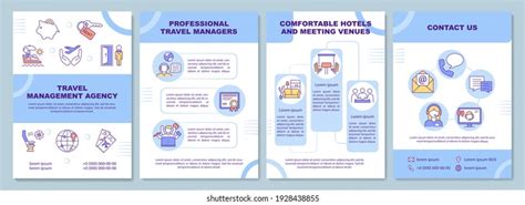 디지털 트윈 브로셔 템플릿 안내물 소책자 스톡 벡터로열티 프리 1922121203 Shutterstock