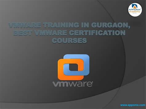 Learn V Mware Certification Course Ppt