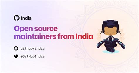 Open Source Maintainers Github India