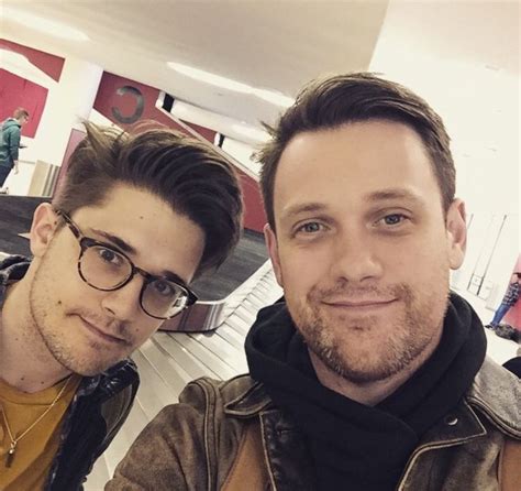 Pin By —lola On Andy Mientus And Michael Arden Michael Arden Andrew Christian Cute Couples