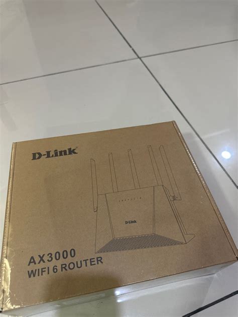 DLink AX WiFi Router Computers Tech Parts Accessories Networking On Carousell