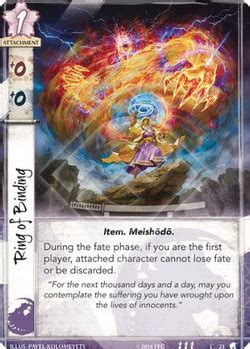 Ring Of Binding Legend Of The Five Rings Wiki