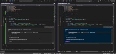 Accelerate C Debugging With Enhanced Conditional Breakpoints Visual Studio Blog