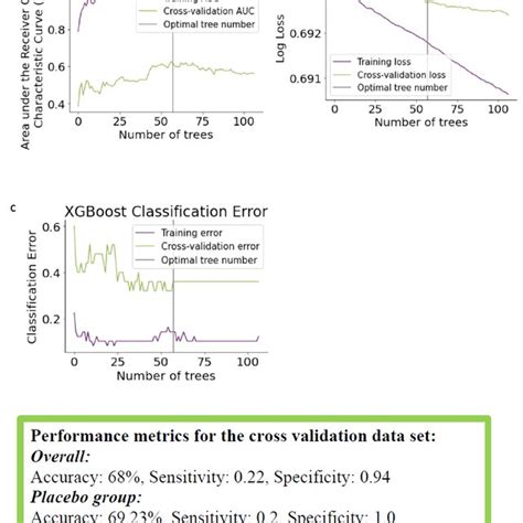 Performance Metrics For Evaluating The Best Performing Xgboost Model