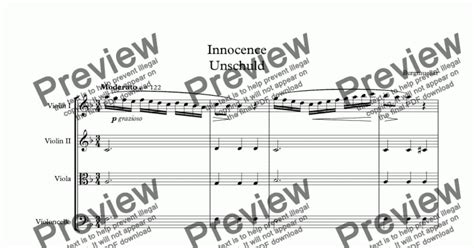 Innocence 8 Pages Download Sheet Music Pdf File