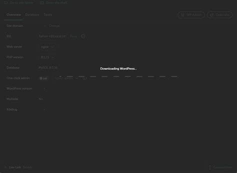 [solved] stuck on downloading wordpress support local community