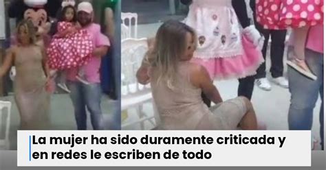 El Provocador Baile De Una Mujer En El Cumplea Os De Su Hija De A Os Desat Pol Mica