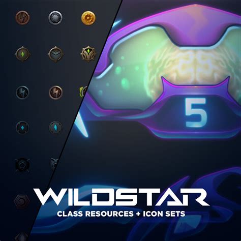 Artstation Wildstar Class Resources And Icon Sets