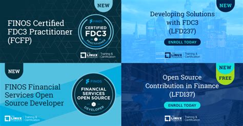 Fintech Open Source Foundation Finos And Linux Foundation Training And Certification Announce