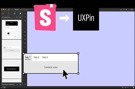 Design With Code Storybook Integration Uxpin