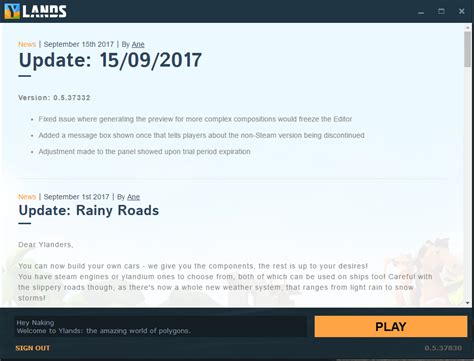Resolved Game Not Updating To Version 06 Bugs And Technical Issues Ylands
