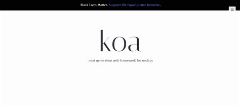 Popular Javascript Frameworks To Build Api And Microservices