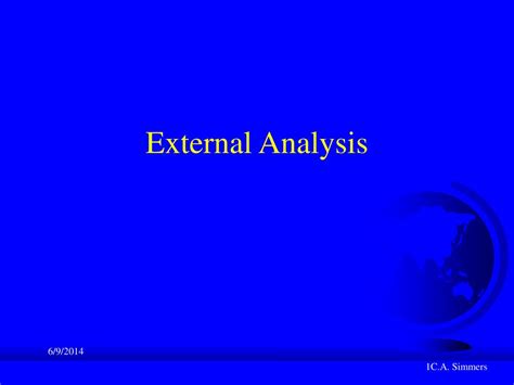 Ppt External Analysis Powerpoint Presentation Free Download Id 141249