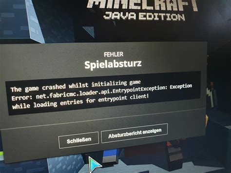 I Can T Start The Loader When I Try It Instantly Crashes R Fabricmc