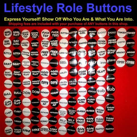 Naughty Buttons Etsy