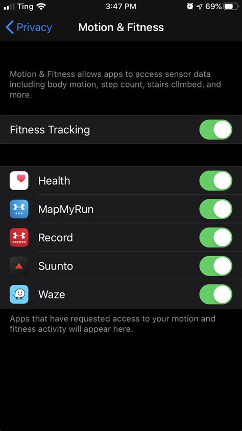 Ios Motion Sensor Under Armour