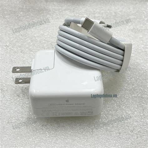 Sạc Zin MacBook Air W USB Type C Kèm cáp Sạc Laptop Đồ Họa
