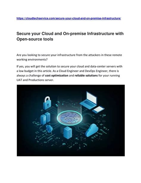 Ppt Secure Your Cloud And On Premise Infrastructure With Open Source Tools Powerpoint