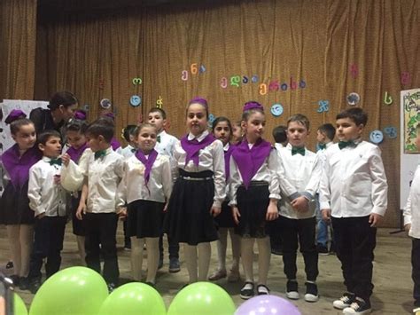 ქართული ენის დღესასწაული თერჯოლის N2 საჯარო სკოლაში ეტალონი