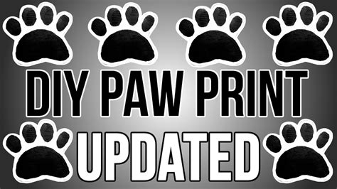How To Make A Dog Print On Paper