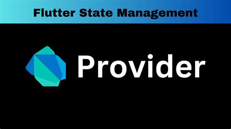 Flutter Provider State Management Tutorial For Beginner Youtube