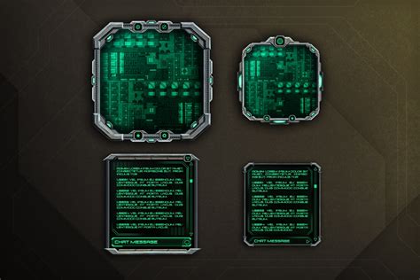 Sci Fi GUI CraftPix Net